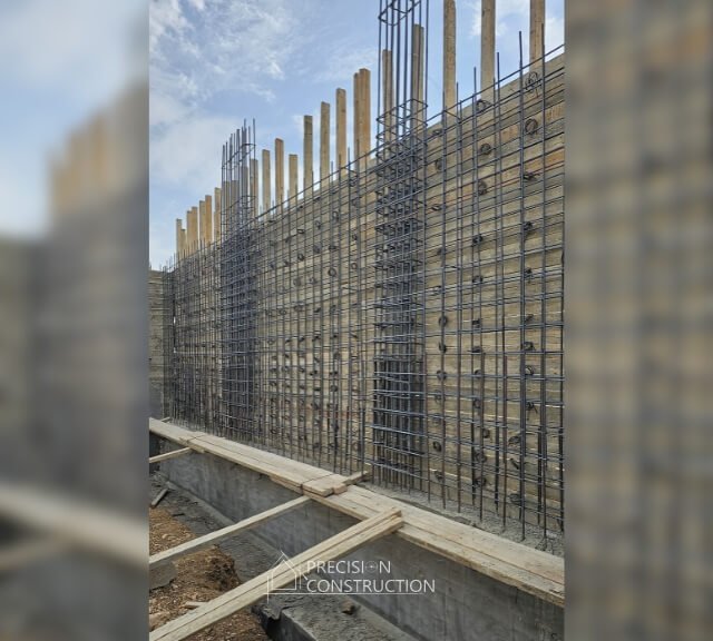 Walls & Columns Construction – Precision Construction